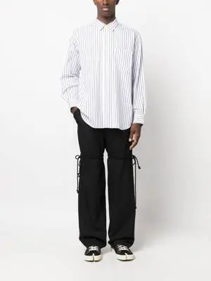 Comme Des Garçons Forever Striped Shirt - White