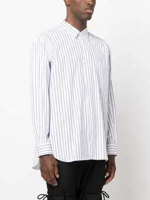 Comme Des Garçons Forever Striped Shirt - White