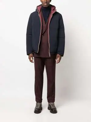 Brunello Cucinelli Reversible Padded Zipped Jacket