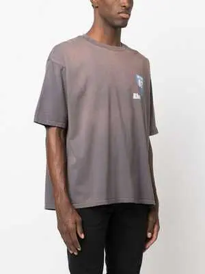 Rhude O2 Off-road Print Cotton T-shirt