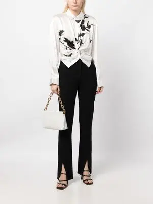JNBY Graphic-print Silk Shirt