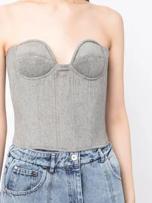 Rokh Roca Bustier Top