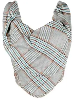 VIVIENNE WESTWOOD Sunday Tartan-check Corset Top