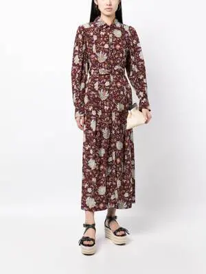 Ulla Johnson Athena Graphic-print Midi Dress
