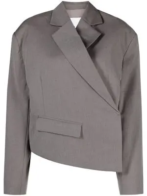 Remain Birger Christensen Asymmetric Cropped Blazer