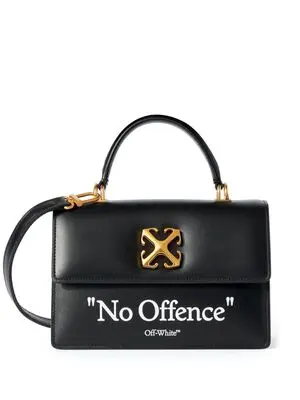 Off-White Jitney 1.4 Leather Tote Bag