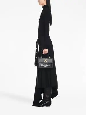 Off-White Jitney 1.4 Leather Tote Bag