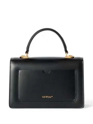 Off-White Jitney 1.4 Leather Tote Bag