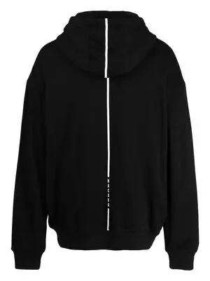 HACULLA. Flashy Fang Lips Cotton Hoodie