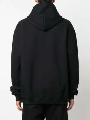 VTMNTS Barcode-print Long-sleeve Hoodie