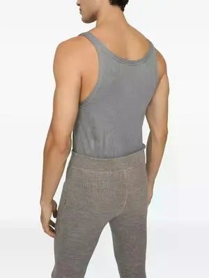 Dolce & Gabbana Cotton Tank Top - Grey