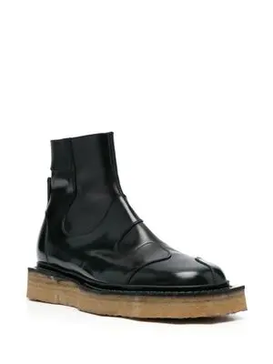 Henrik Vibskov Enzo Driver Ankle Boots - Green