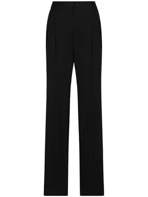 Dolce & Gabbana Box-pleat High-waisted Trousers