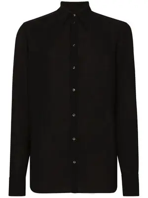 DOLCE & GABBANA Straight-point Collar Shirt