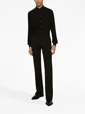 Dolce & Gabbana Straight-point Collar Shirt