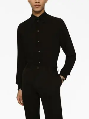 Dolce & Gabbana Straight-point Collar Shirt