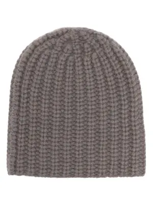 LISKA Alexa Cashmere Beanie - Grey