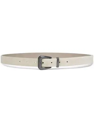 Brunello Cucinelli Suede Adjustable-fit Belt