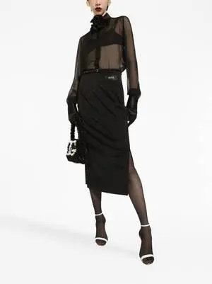 Dolce & Gabbana Semi-sheer Mesh Shirt