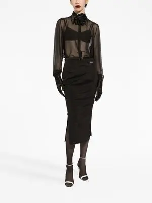 Dolce & Gabbana Semi-sheer Mesh Shirt