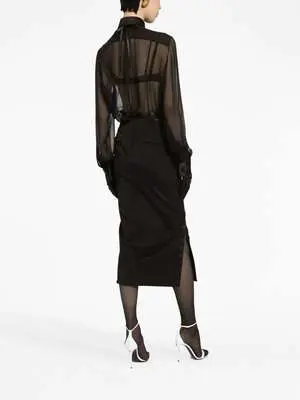 Dolce & Gabbana Semi-sheer Mesh Shirt