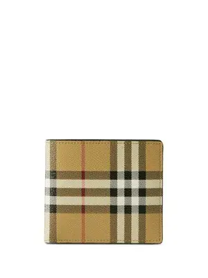 Burberry Vintage Check-print Wallet - Neutrals