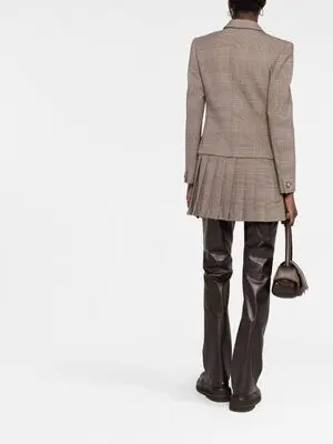 Moschino Pleat-detail Double-breasted Blazer