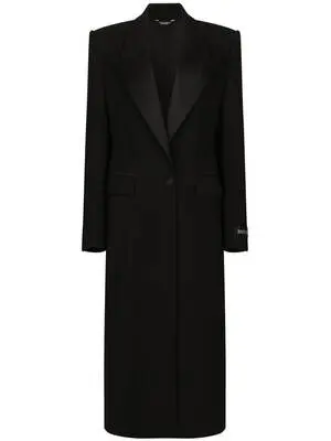 Dolce & Gabbana Peak-lapel Single-breasted Coat