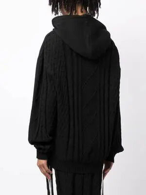 MOSTLY HEARD RARELY SEEN Logo-embossed Cotton Hoodie