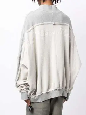 MOSTLY HEARD RARELY SEEN Exposed-seam Cotton Sweatshirt