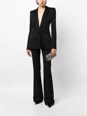 Galvan Sculpted Single-breasted Blazer
