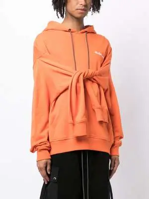 MOSTLY HEARD RARELY SEEN Double-sleeve Layered Cotton Hoodie