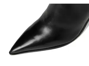 Schutz Mikki Up Block Boots - Black