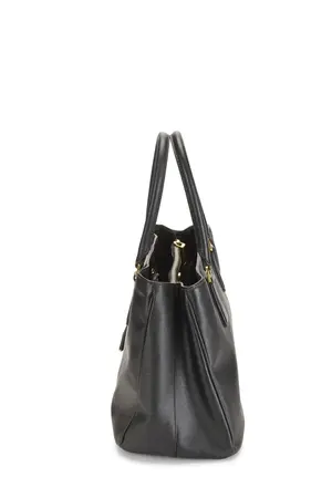 Prada Saffiano Executive Tote - Black
