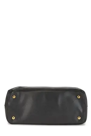 Prada Saffiano Leather Tote - Black