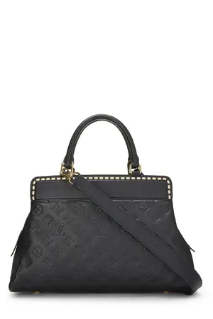 LOUIS VUITTON Monogram Empreinte Saintonge Crossbody - Black
