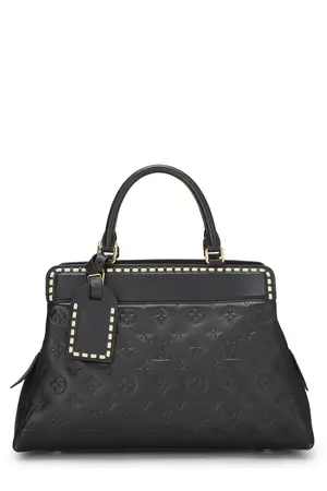 LOUIS VUITTON Monogram Empreinte Saintonge Crossbody - Black