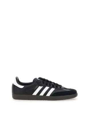 Adidas "samba" Leather Sneakers - Black