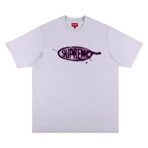 Supreme Ink Blot Short-sleeve Top 'lavender - Purple