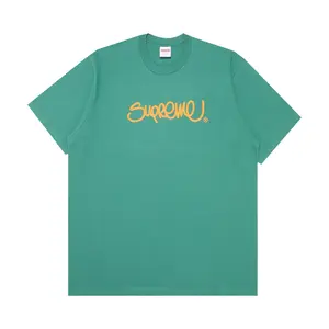 Supreme Handstyle Tee 'light Pine - Green
