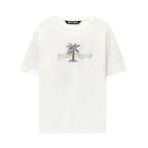 Palm Angels Linen Collar T-shirt