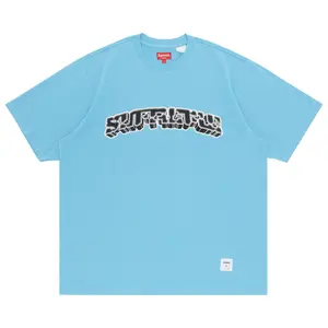 Supreme Block Arc Short-sleeve Top 'bright - Blue