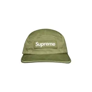 Supreme Washed Chino Twill Camp Cap