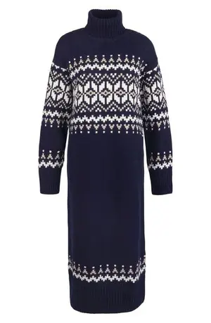 Barbour Patrisse Fair Isle Sweater Dress