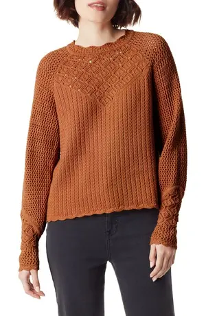 Sam Edelman Aura Mixed Stitch Sweater