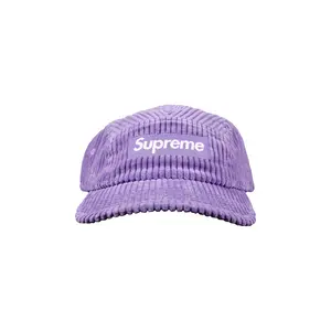 Supreme Corduroy Cap - Purple