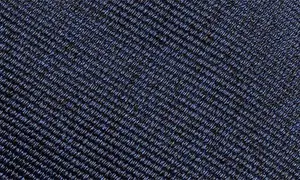 JACK VICTOR Bowman Solid Silk Blend Tie - Navy