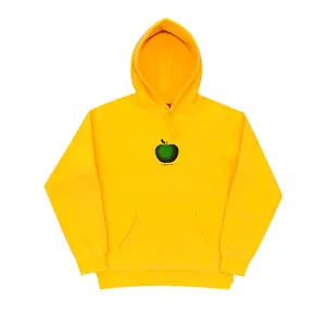Supreme Apple Hooded Sweatshirt - Yellow