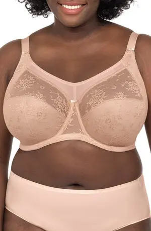 GODDESS Verity Underwire Full Figure Bra - Fawn