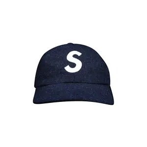 Supreme Terry S Logo 6-panel Hat - Blue